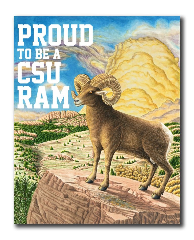 Proud To Be A CSU Ram - Burts Logo & Apparel